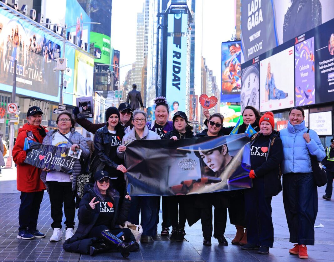 Kazakhstan’s Dimash Kudaibergen Lights Up Times Square - The Times Of ...