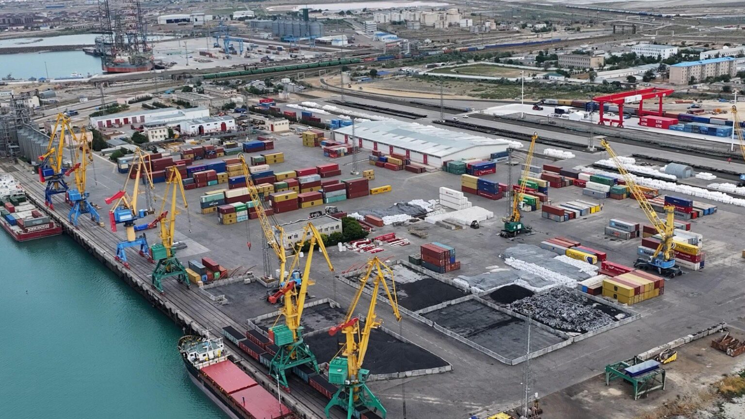 Kazakhstan Inaugurates Major Container Hub at Aktau Port - The Times Of ...