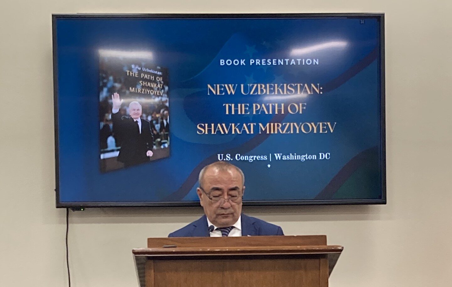 Book Launch at the U.S. Capitol: New Uzbekistan: The Path of Shavkat Mirziyoyev - The Times Of ...