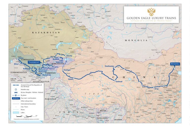 New Rail Tour Launched Across Silk Road Routes in Central Asia - The ...
